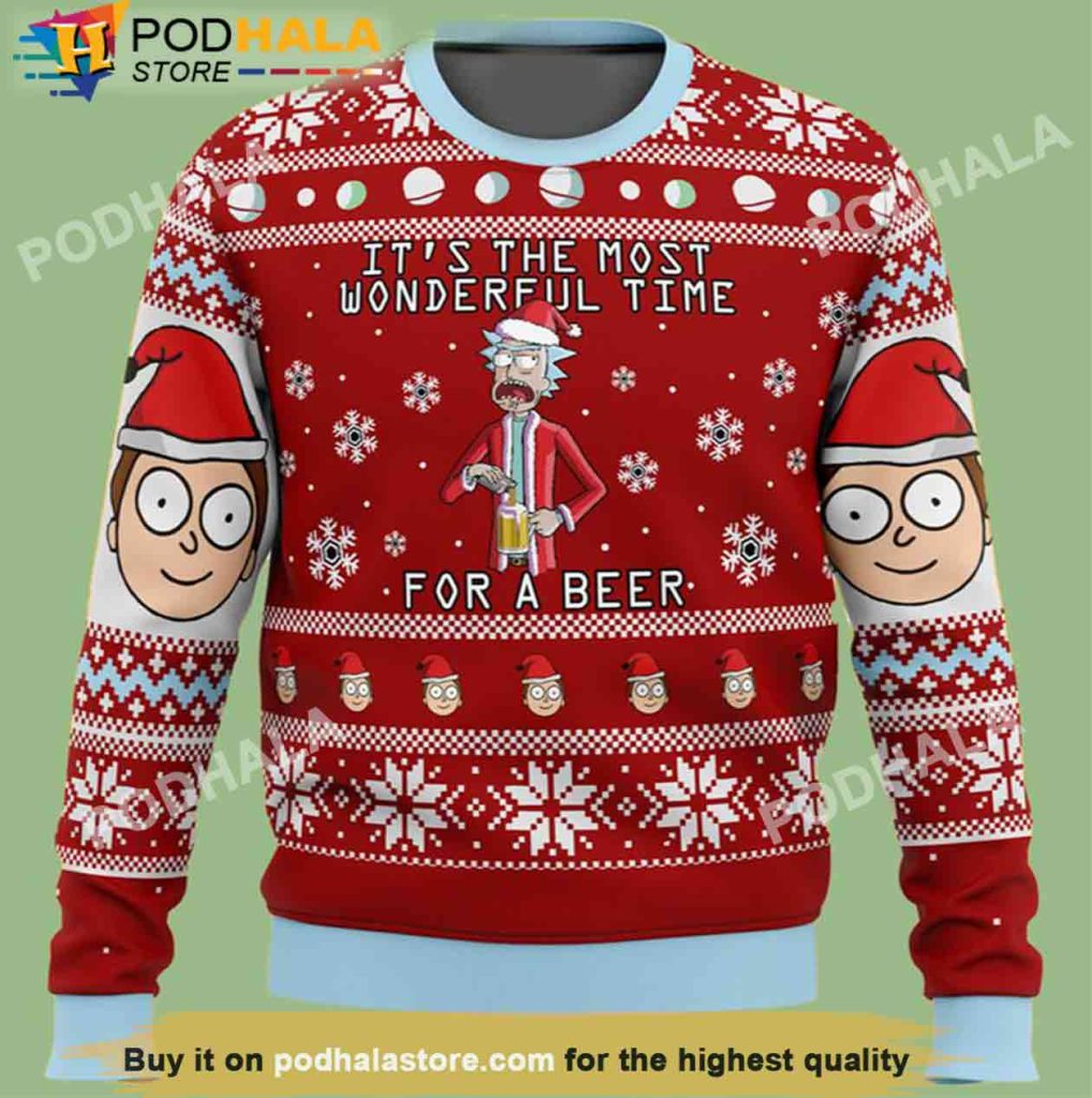 Celebrate the Holidays with These Top 10 Rick and Morty Christmas Sweaters