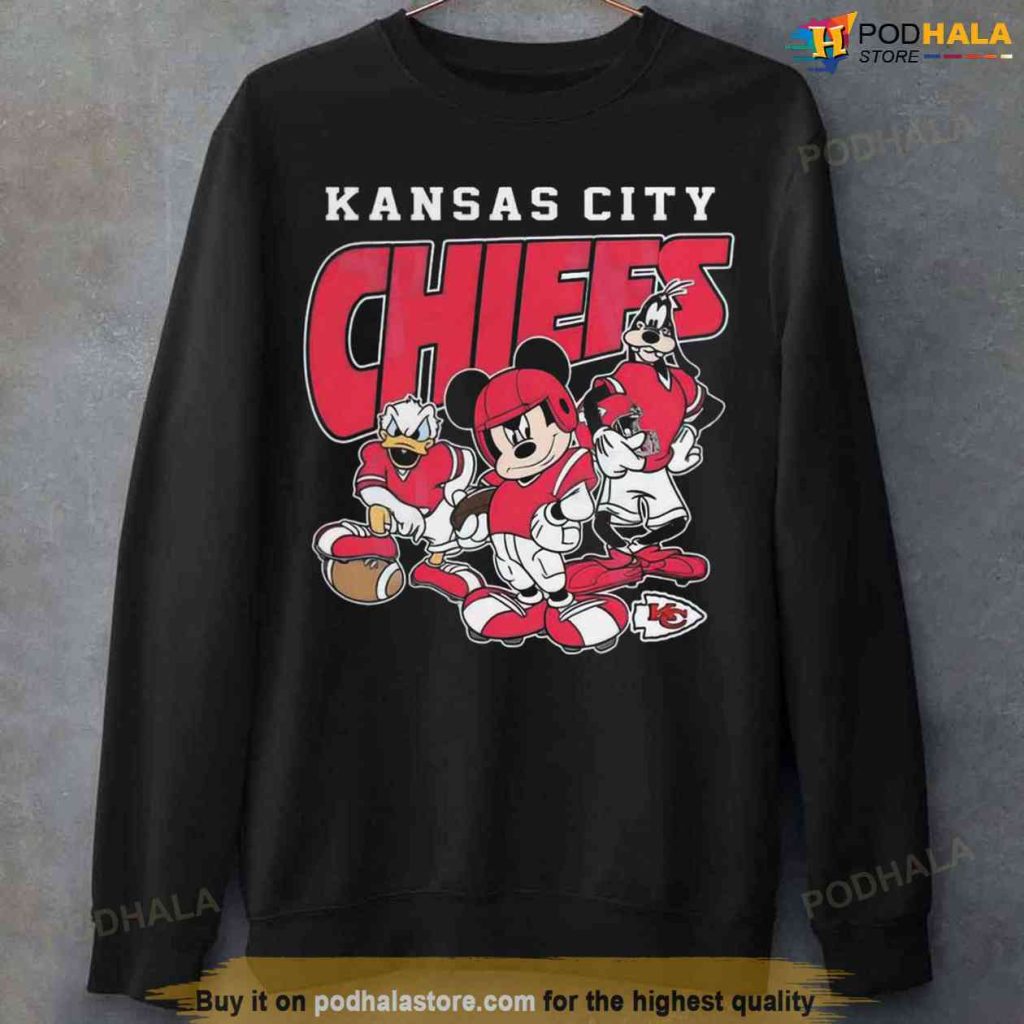 Mickey Mouse And Friends Kansas City Chiefs Shirt, Kc Chiefs Super Bowl ...