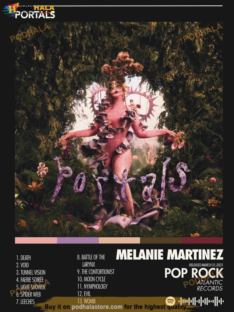 Melanie Martinez Portals Album Wall-Art Poster No Frame - Podhalastore