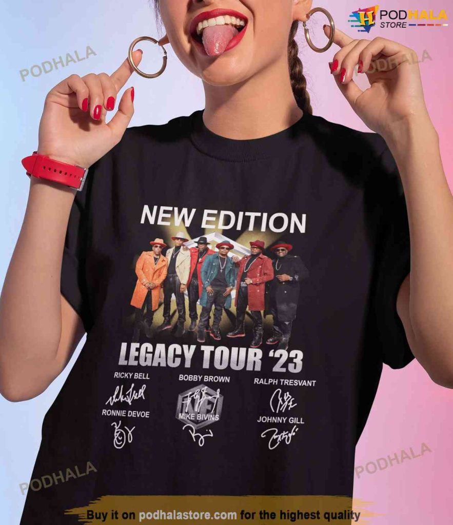 New Edition Legacy Tour 2023 Shirt, Gift For NE Lovers - Podhalastore