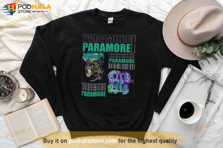 Paramore 2023 Tour Shirt, V3 Hip Hop 90s Vintage Retro Graphic T-Shirt ...