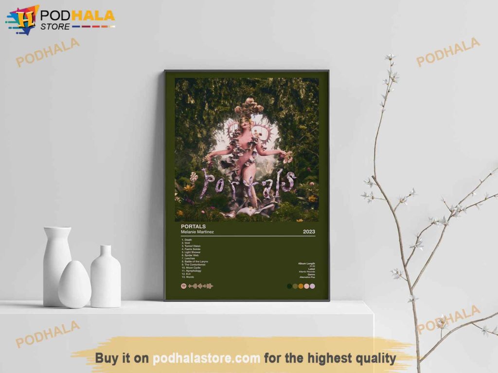 Portals Album Poster No Frame, Melanie Martinez Digital Download Album ...