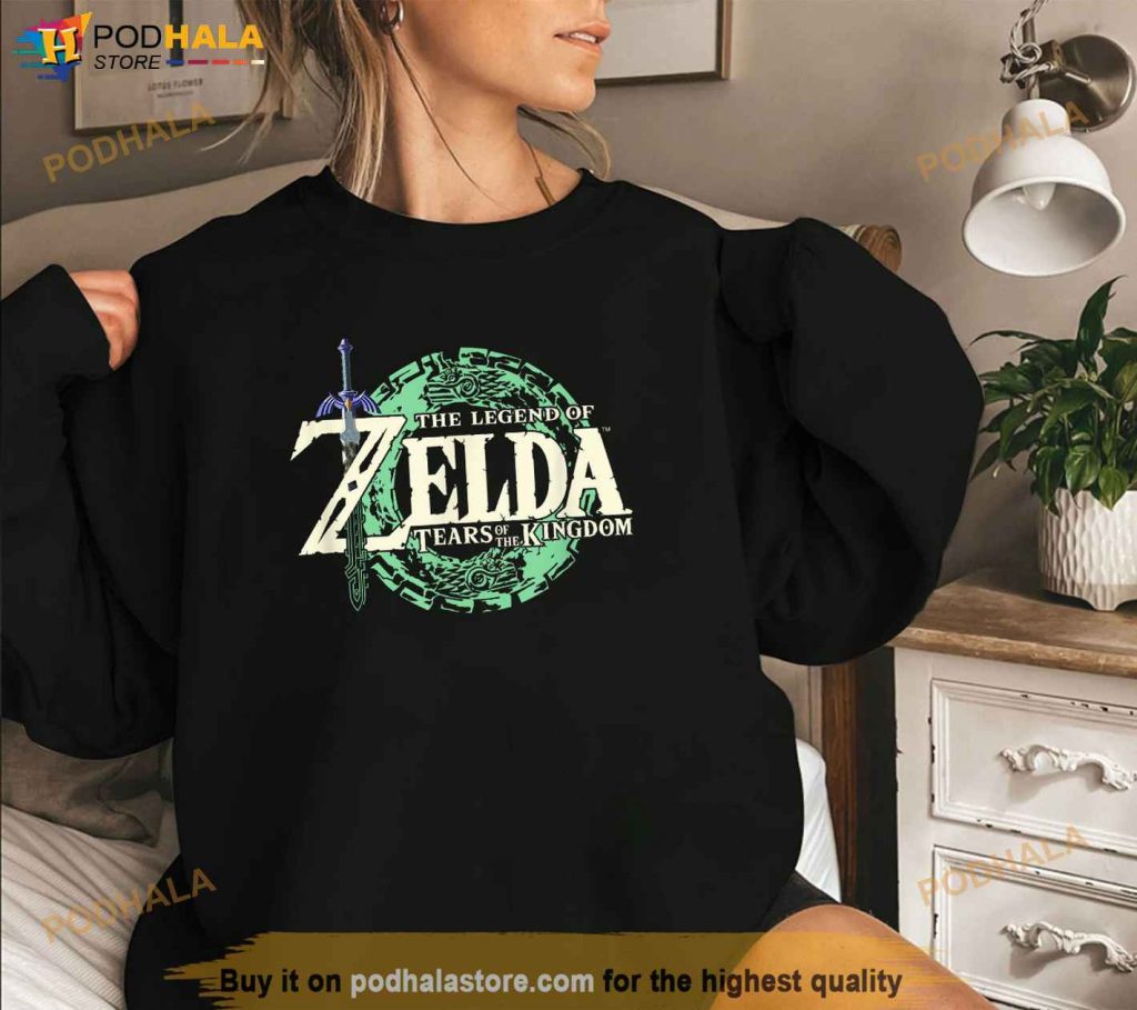 The Legend of Zelda Tears Of The Kingdom Official Logo Shirt - Podhalastore