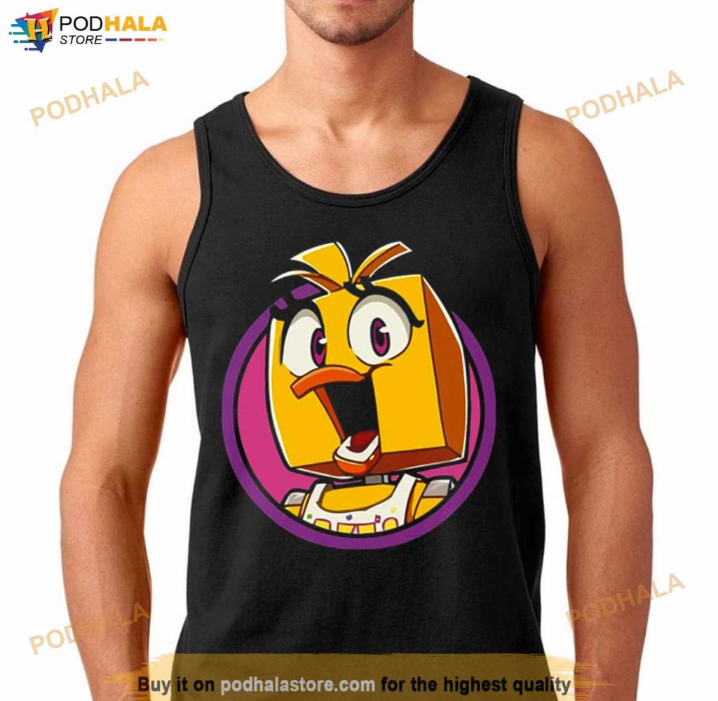 Chicka Five Nights At Freddy’s Cartoon Art Shirt - Podhalastore