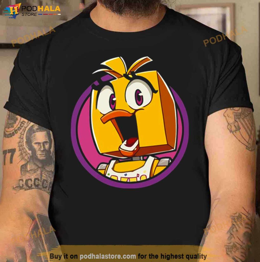 Chicka Five Nights At Freddy’s Cartoon Art Shirt - Podhalastore