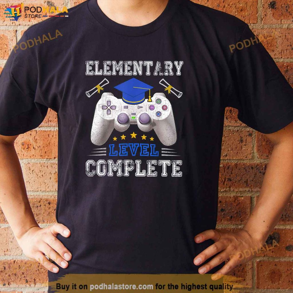 Elementary Level Complete Class Of 2023 Graduation Shirt - Podhalastore