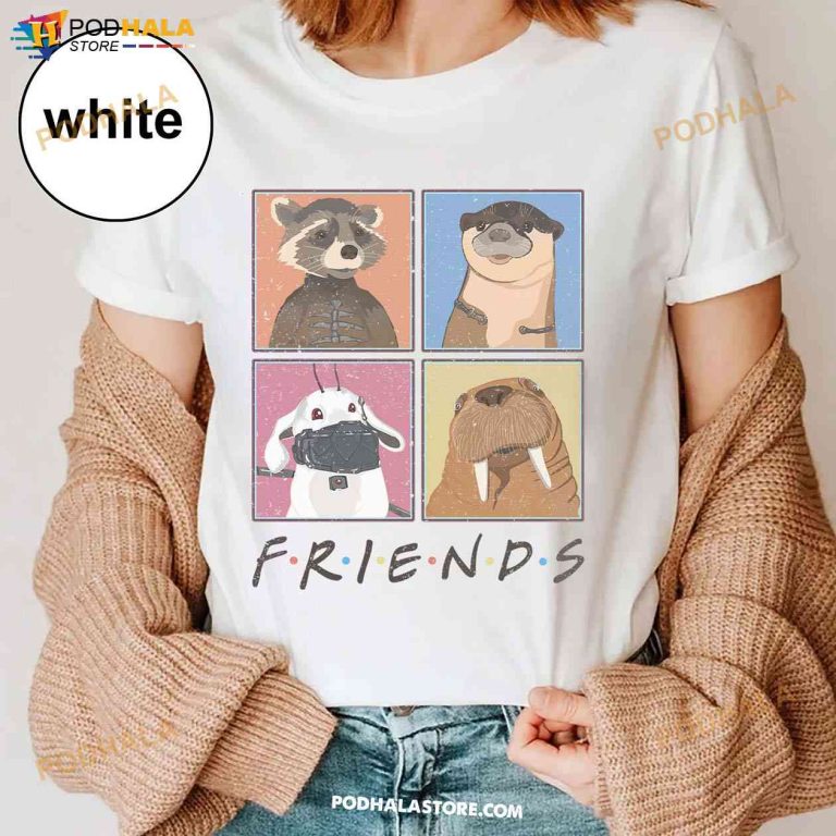 Guardians of the Galaxy 2023 , Rocket and Friends Shirt For Marvel Fans ...