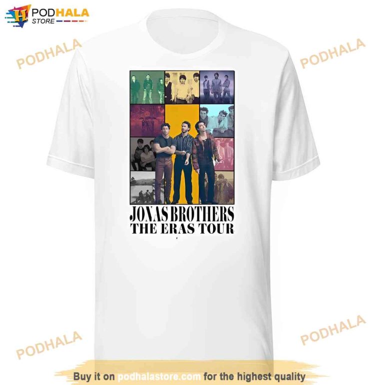 Vintage JOE JONAS Shirt, Jonas Brothers Merch Gift - Podhalastore