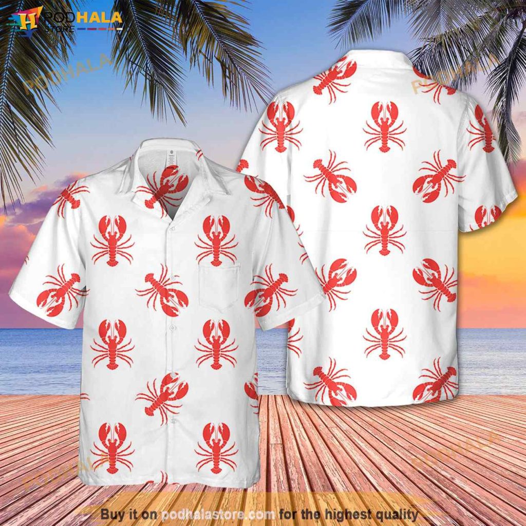 Lobster Kramer Seinfeld Hawaii Cosmo 90s Halloween Funny Hawaiian Shirt ...