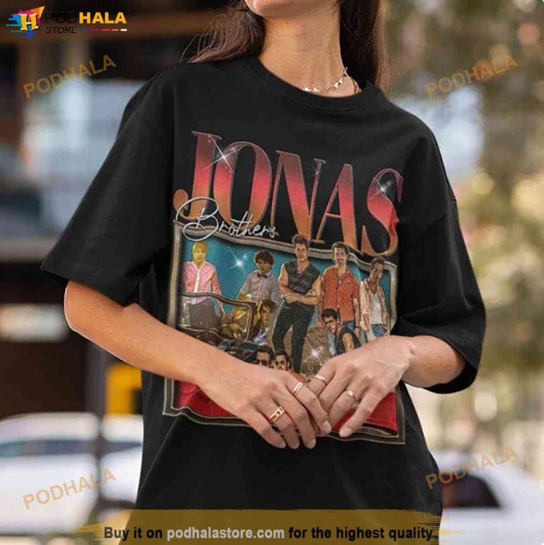 Retro 90s Joe Jonas Unisex Shirt, Jonas Brothers Tour 2023 Merch ...