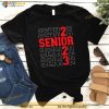 Senior 2023 College University High School Graduation Class Shirt ...