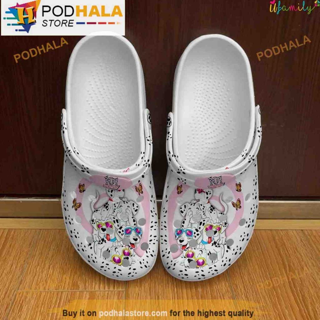 101 Dalmatians Black White Paws Patterns Disney Graphic Cartoon Unisex ...