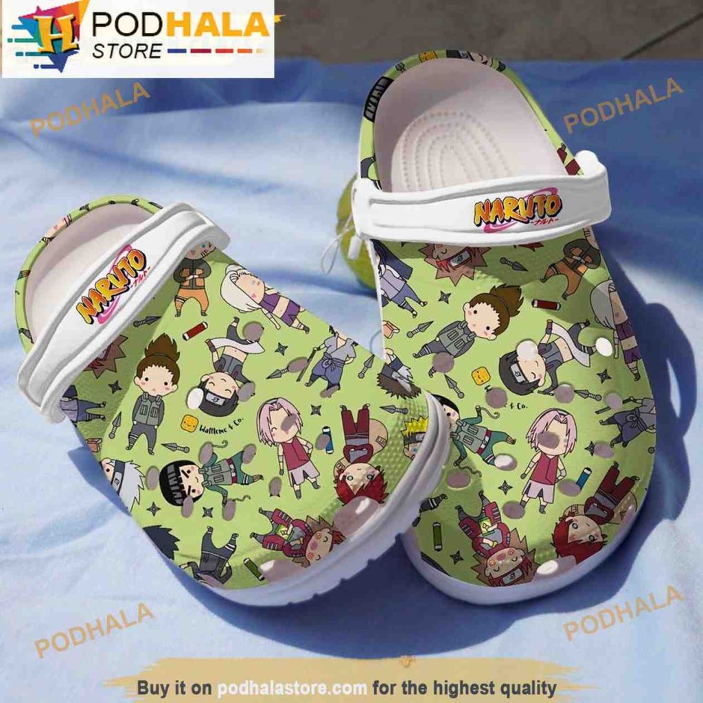 Anime Movie Characters Naruto 3D Crocs, Funny Crocs - Podhalastore