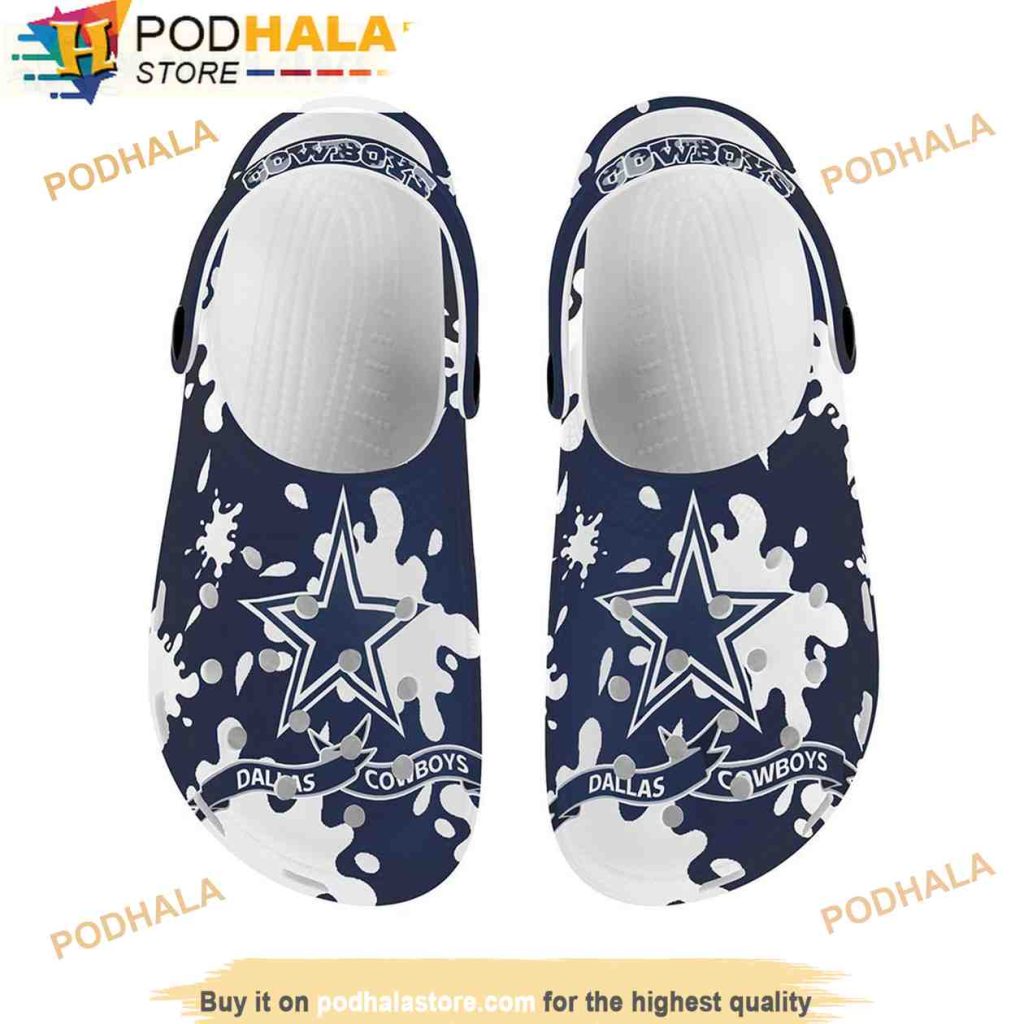 Funny Dallas Cowboys Crocband 3D Crocs Crocband - Bring Your Ideas ...
