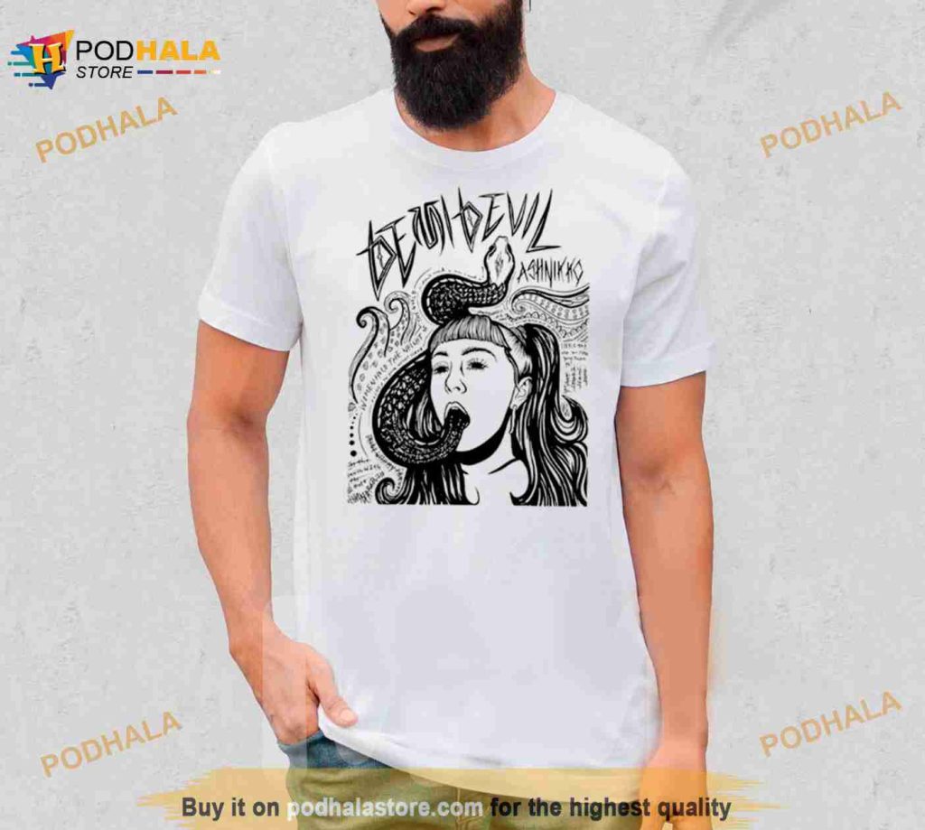Demi Devil Illustration 2022 Ashnikko Shirt - Podhalastore