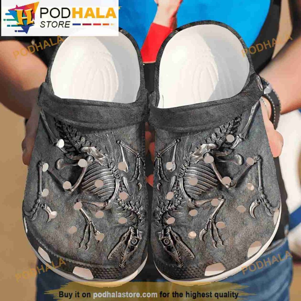 T Rex Dino 3D Funny Crocs - Podhalastore