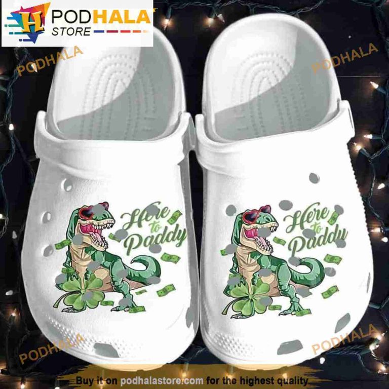 T Rex Dino 3D Funny Crocs - Podhalastore