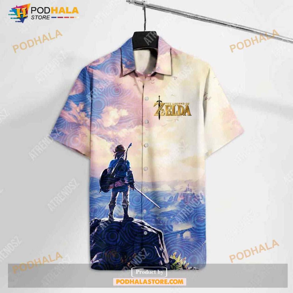 Legend Of Zelda Breath Of The Wild Link Funny Hawaiian Shirt - Podhalastore