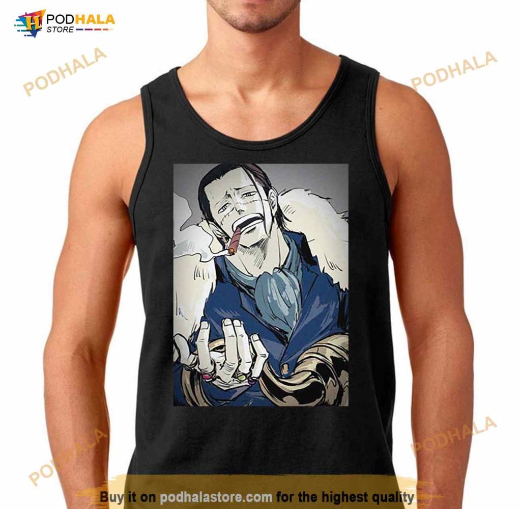One Piece Crocodile Funny Anime Shirt - Podhalastore