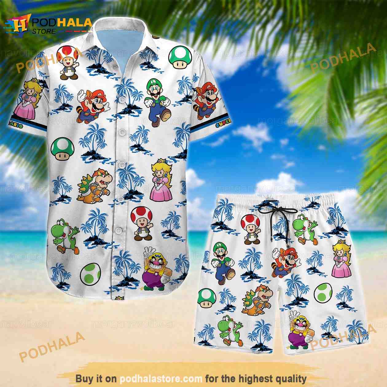Mario Characters Shirt