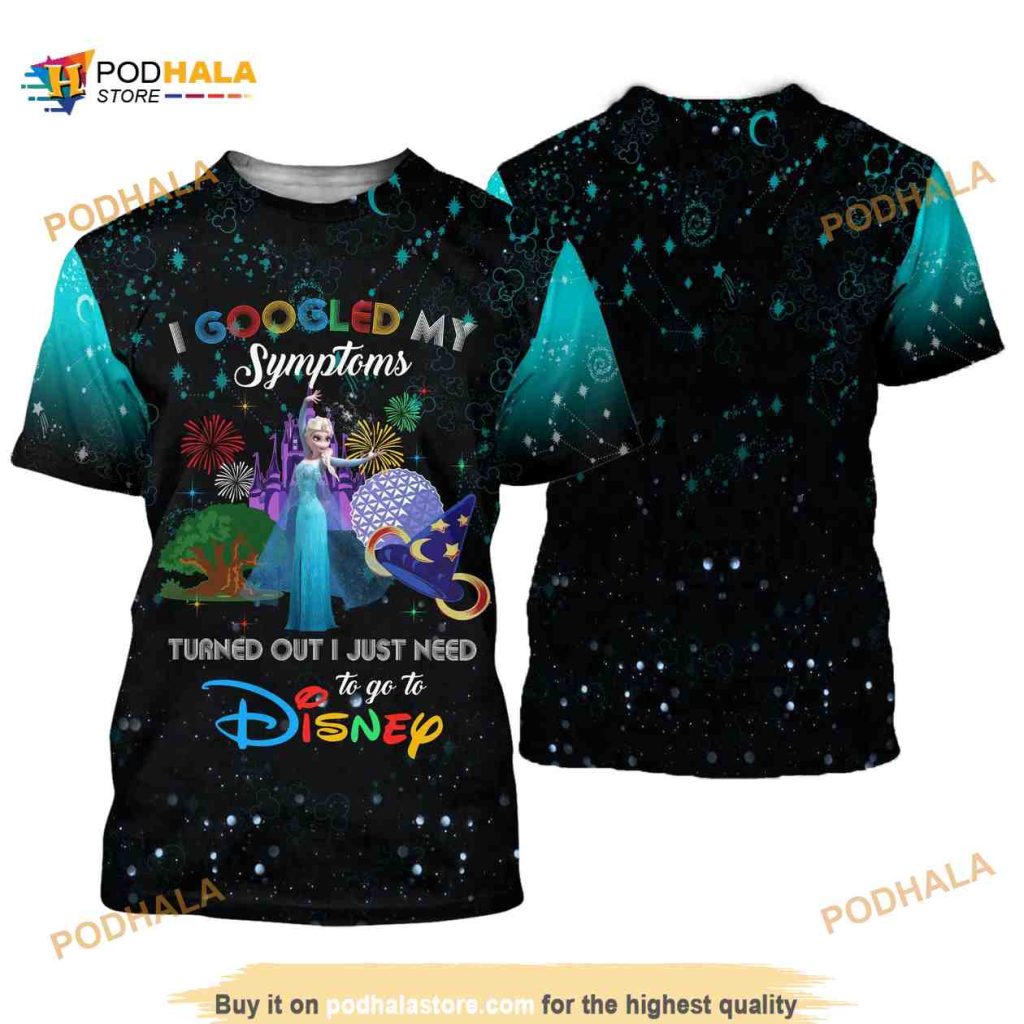 Frozen 2 Costume, Elsa, Elsa Costume, Elsa Frozen 3D Shirt - Podhalastore