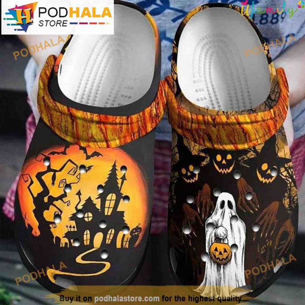 Halloween Trick R Treat Horror Movies Crocband Clogs Halloween Crocs ...