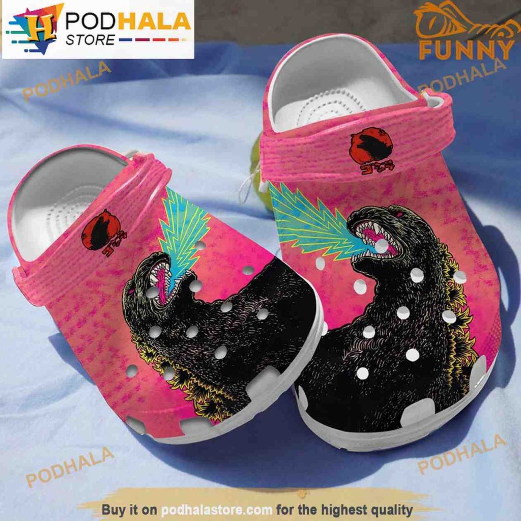 Godzilla 3D Funny Crocs Crocband - Podhalastore