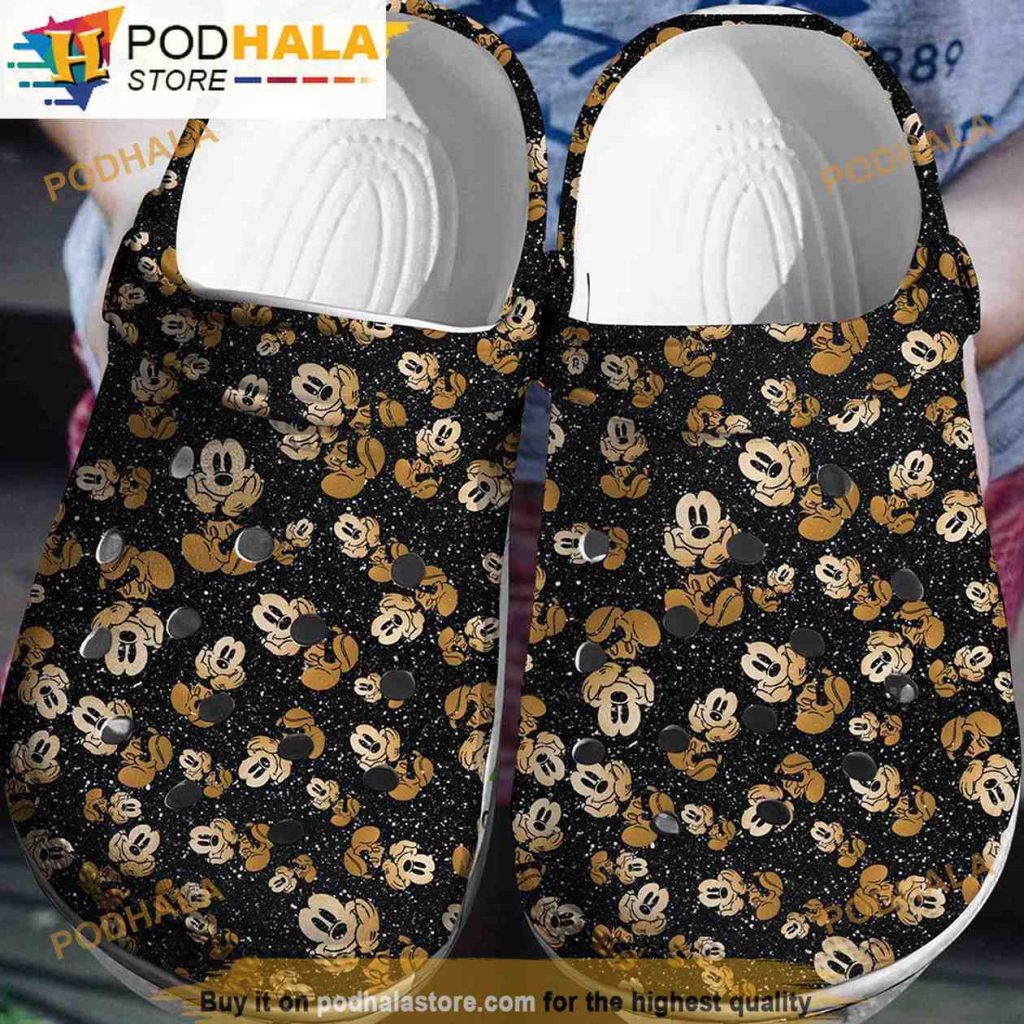Personalized Enchanting Mickey Mouse 3D Funny Crocs Clog Shoes ...