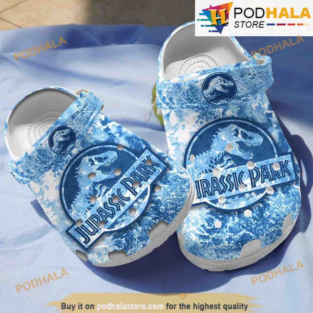 Jurassic Park Dinosaur 3D Funny Crocs - Podhalastore