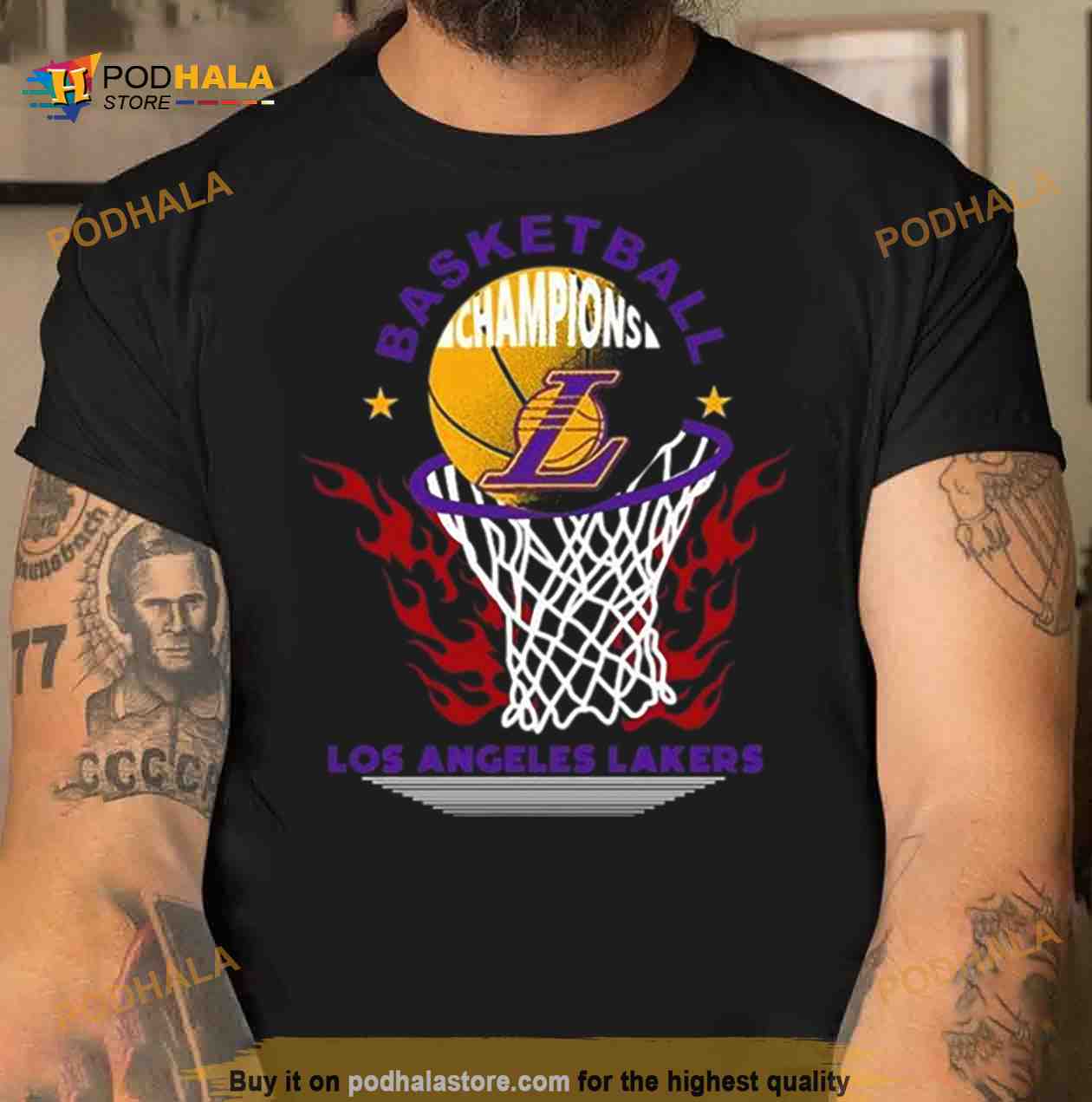 Lakers L Logo Tattoo