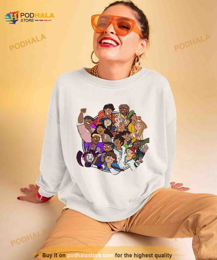 Terry McGurrin Total Drama The Color Wheel Shirt - Podhalastore
