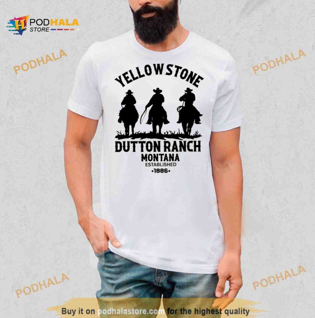 Yellowstone Dutton Ranch Montana Shirt - Podhalastore