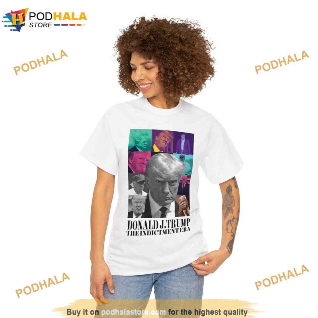 Trump Mugshot Shirt, Donald Trump The Indictment Era Shirt, Eras Tour ...