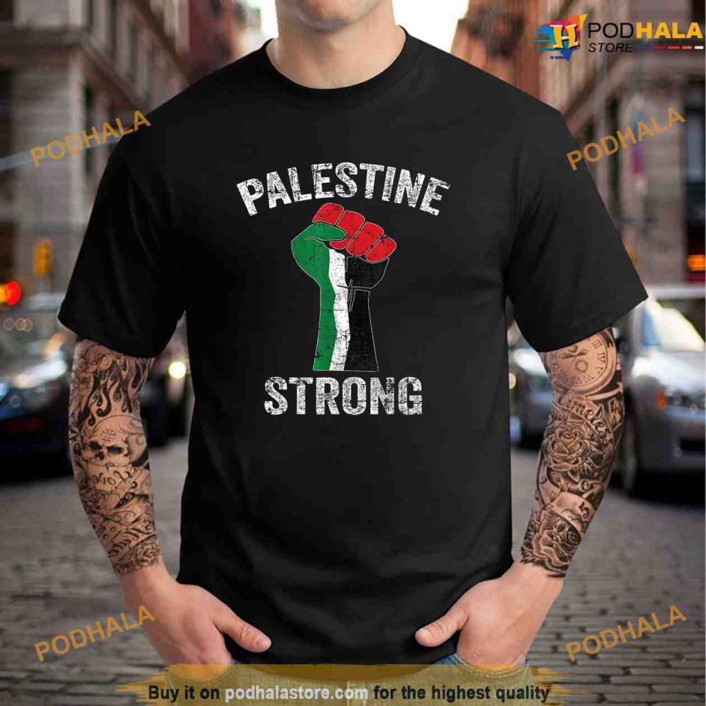 Free Gaza Proud Palestine Save Gaza Palestine Flag Shirt, Political ...