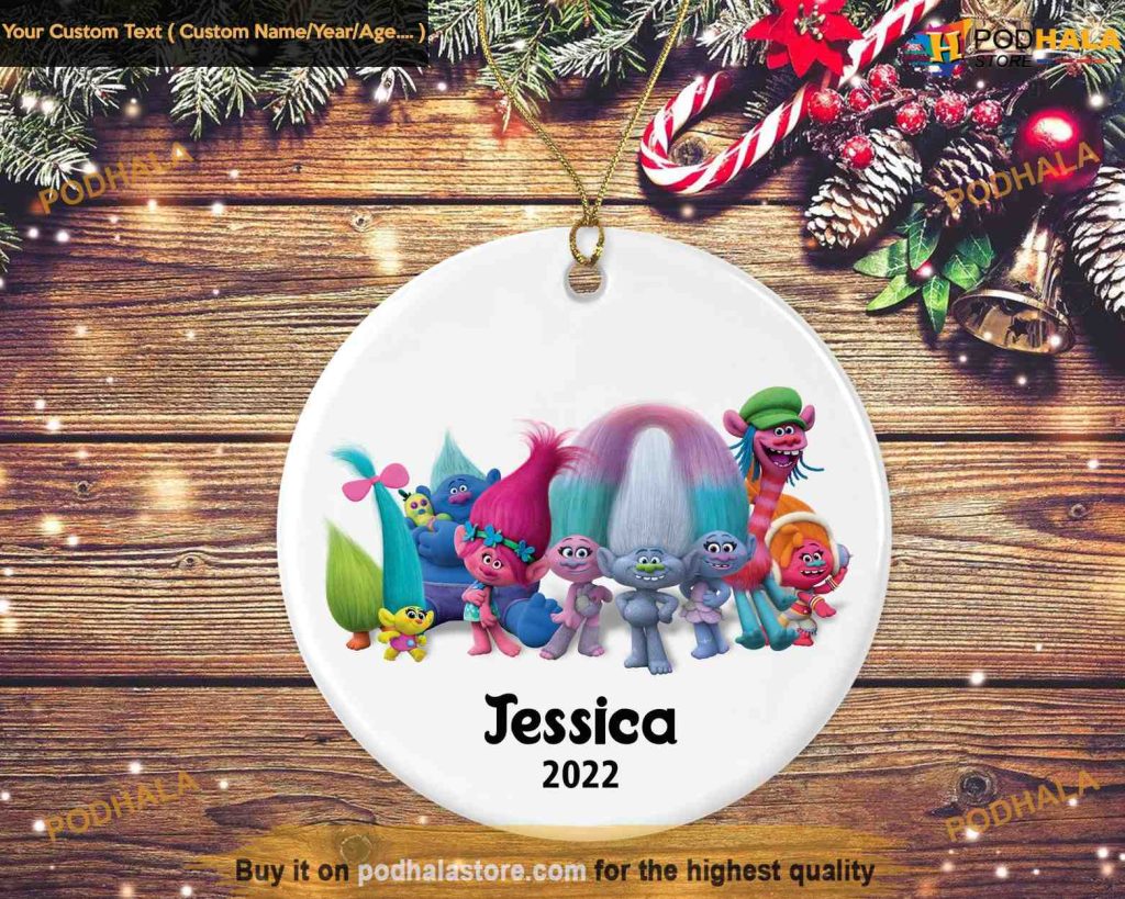 Trolls Christmas Decoration, Funny Christmas Ornaments - Podhalastore