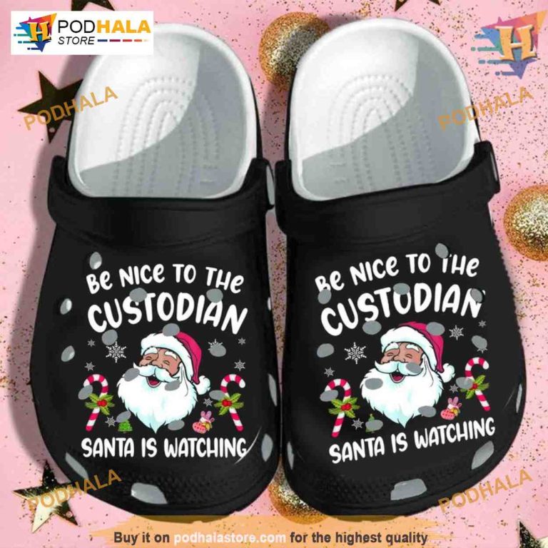 Let It Be Gnome Christmas Classic Crocs, Funny Christmas Clogs ...