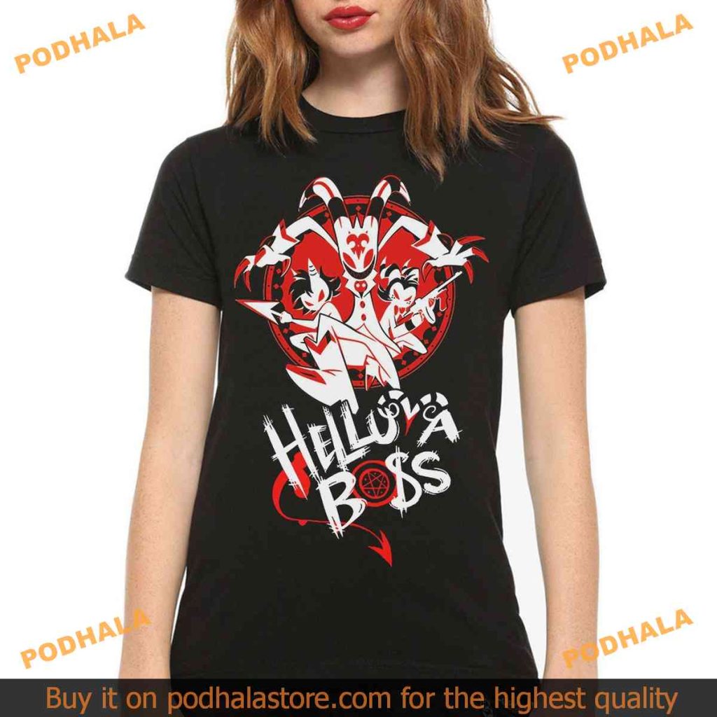 Hazbin Hotel and Helluva Boss Collaboration Shirt - Podhalastore