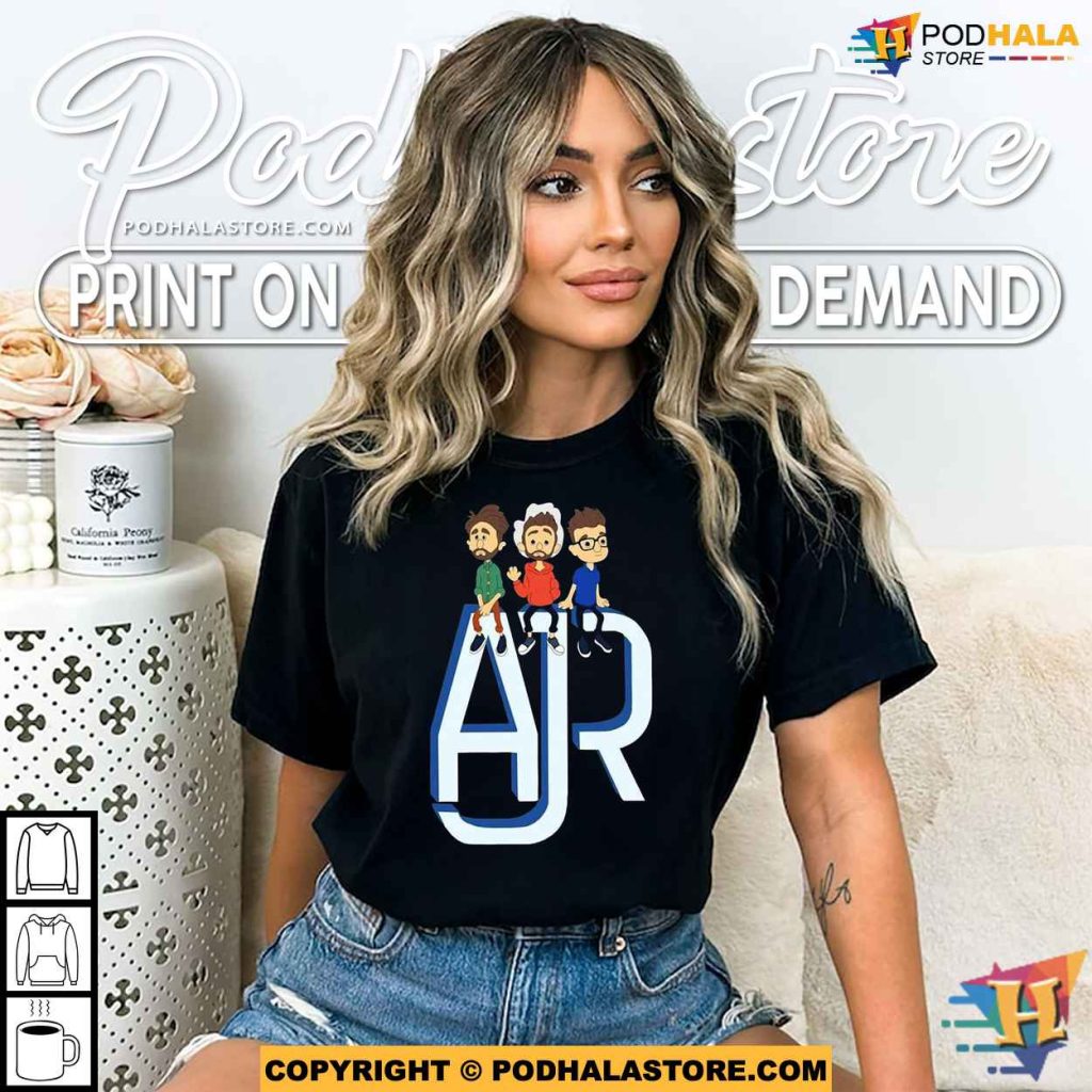 90s AJR Chibi Shirt, The Maybe Man 2024 Tour Merch, AJR Band Merch ...