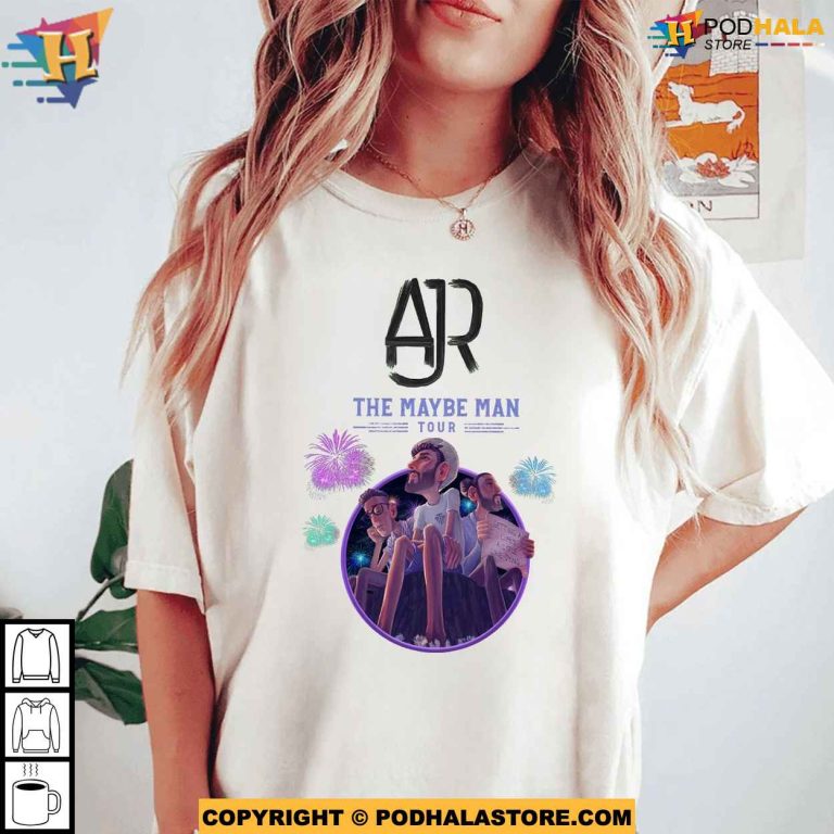 The Maybe Man Tour 2024 Two Side Shirt, AJR Band Fan Shirt, Ajr Members ...