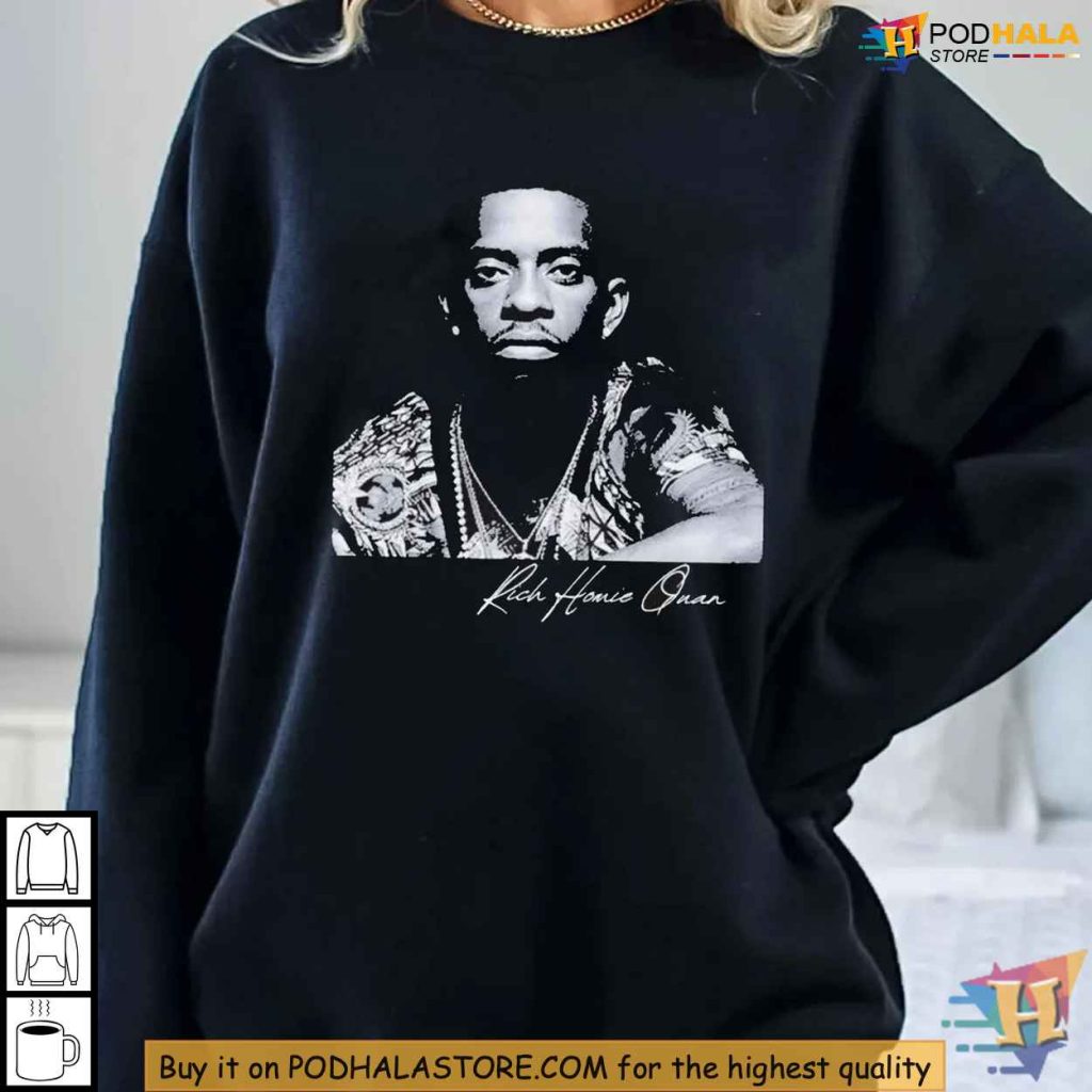 Rich Homie Quan Tribute Shirt, Memorial T-Shirt for Fans, 1989-2024 ...