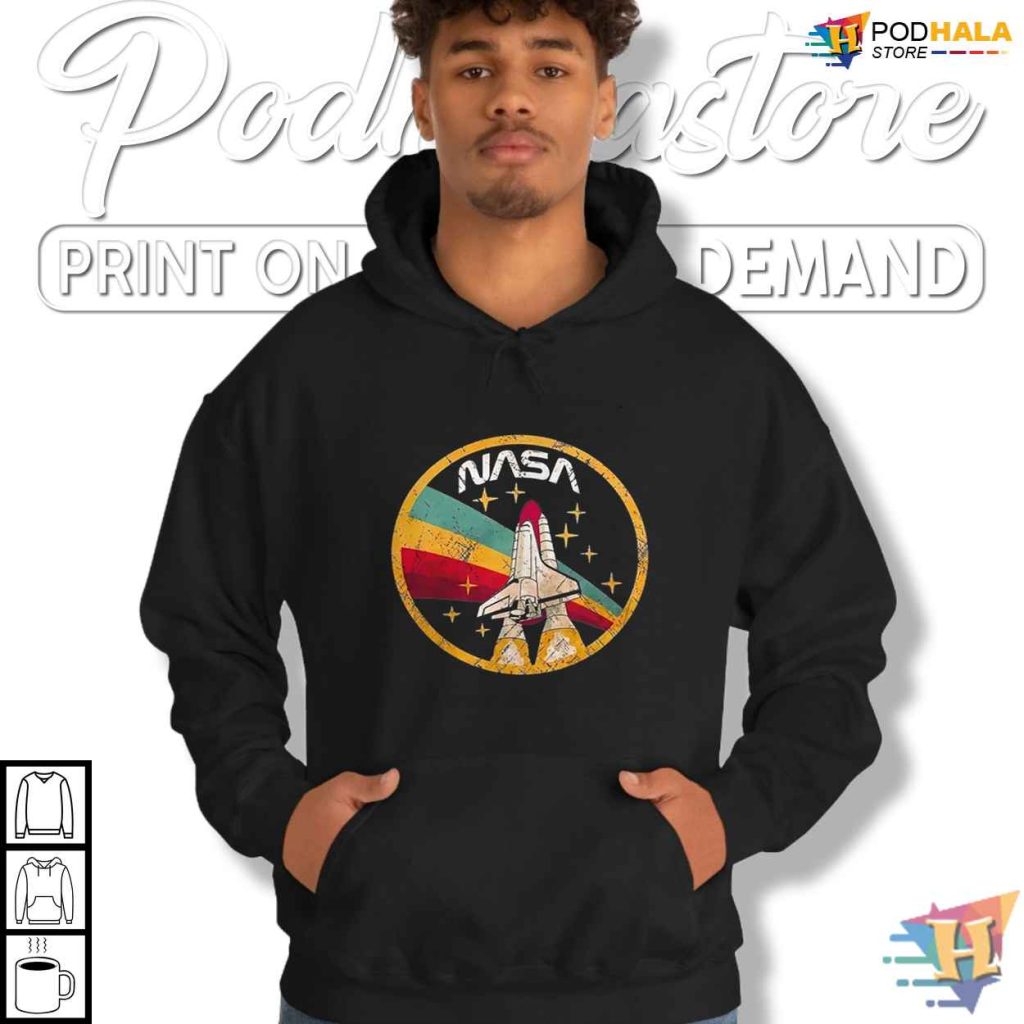 NASA Retro Space Shuttle Vintage T-shirt, Perfect Gift for Space ...
