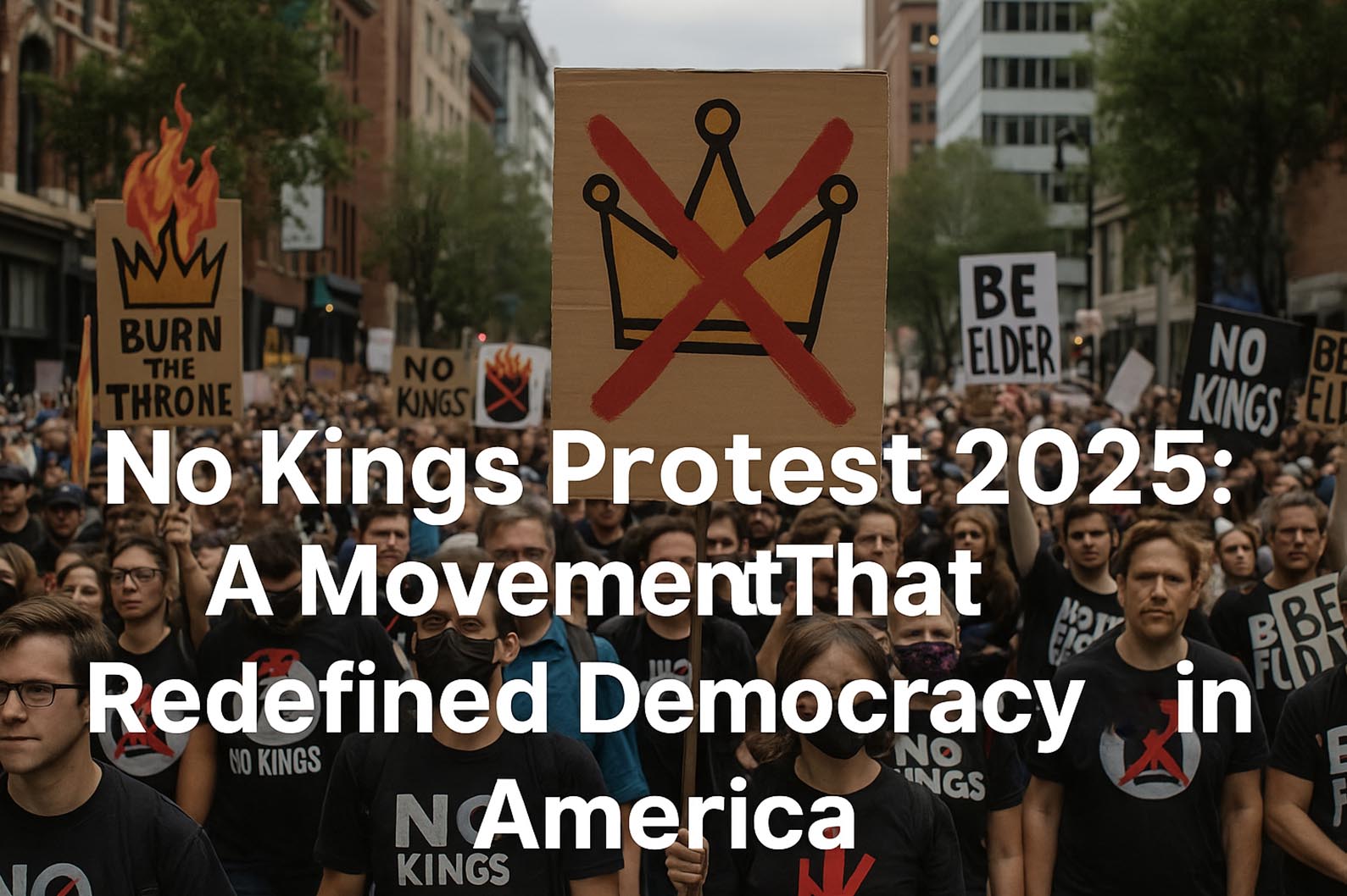 No Kings Protest 2025: A Movement That Redefined Democracy in America