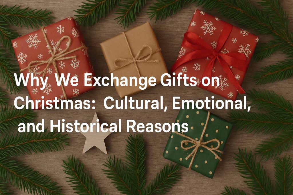 Why We Exchange Gifts on Christmas: Cultural, Emotional, and Historical ...